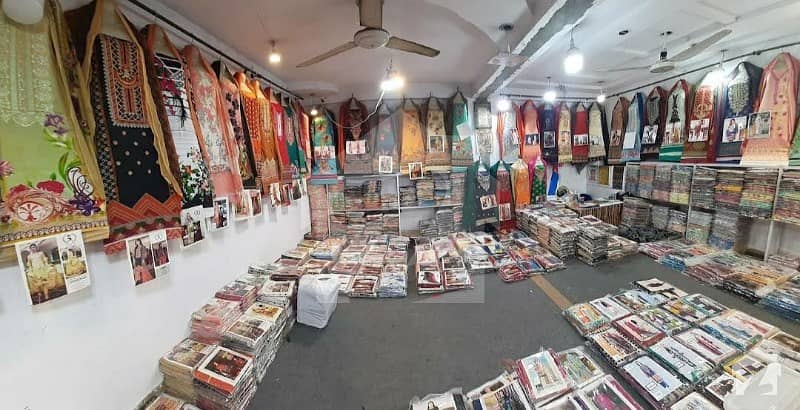 Highly-Coveted 900 Square Feet Shop Is Available In Azam Cloth Market ...