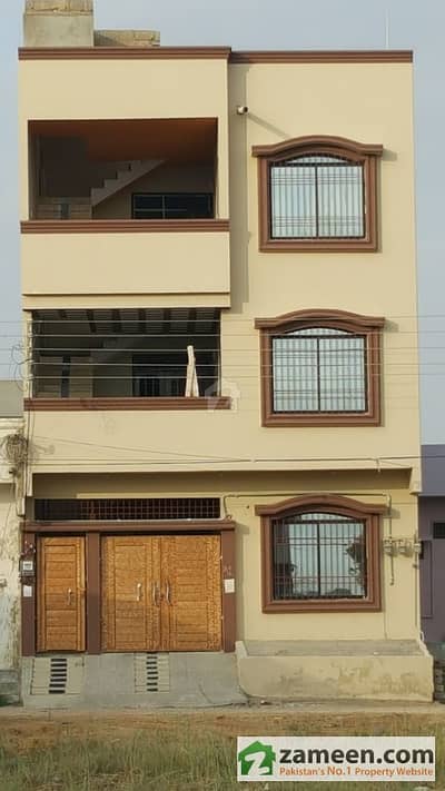 Ground Plus 2 House For Sale Sadat-e-Amroha Coop Housing Society ...