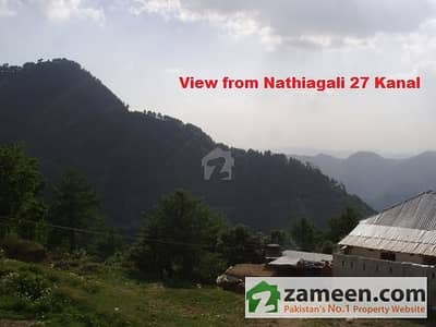 Private, Secluded, Scenic 27 Kanal Land In Baryan Darya Gali, Murree ...