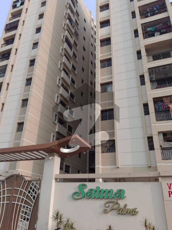 Corner Saima Palms Flat Available For Rent Gulistan-e-Jauhar - Block 11 ...