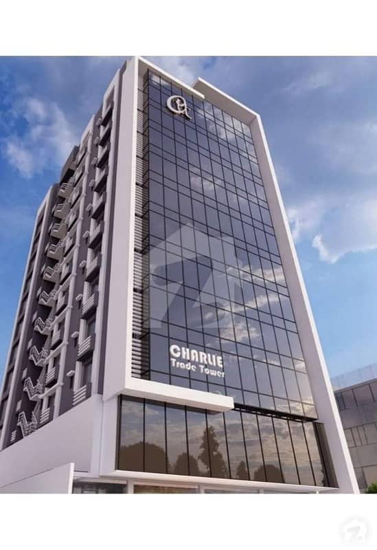 Brand New Office At Charlie Trade Tower Sindhi Muslim Society - Block A ...