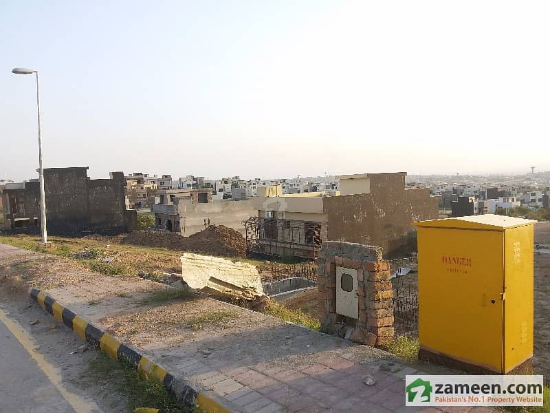 Phase 8 Rafi Block Boulevard Corner Plot Map Possession Paid Bahria ...