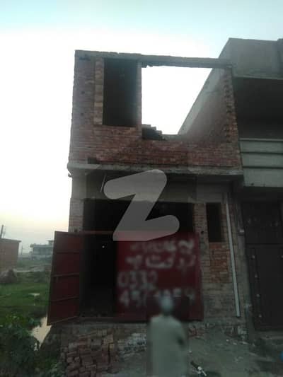 3 Marla Double Storey House Structure In Ibl Housing Scheme, Lahore IBL ...