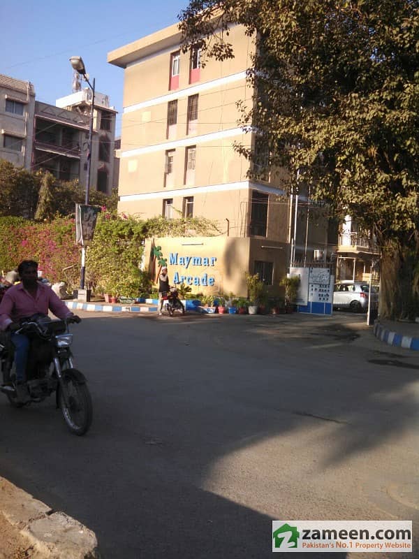 Maymar Arcade Nearest To Civic Center Flat For Rent Gulshan-e-Iqbal ...
