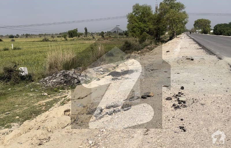 A 67 Marla Commercial Plot On Main Tarbela Ghazi Road Located In Attock ...