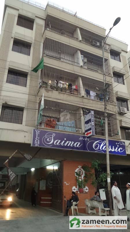 Saima Classic 3rd Floor Flat Is Available For Sale Gulshan-e-Iqbal ...