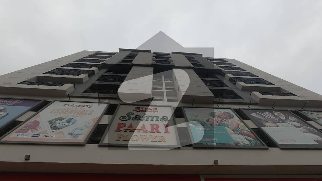 Saima Paari Flower West Open Flat Available For Sale North Nazimabad ...