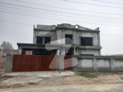 1 Kanal Double Storey Grey Finish House Owner Build Chinar Bagh, Lahore ...