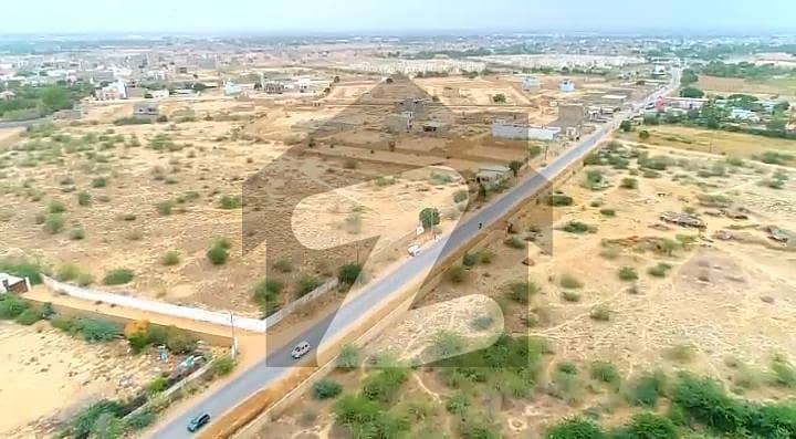 Residential Plot At Arabian Park View Society. Memon Goth, Gadap Town ...