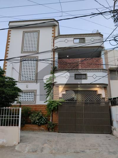 Ground Plus 2 3 Bed Planning On Double Road North Nazimabad - Block J ...