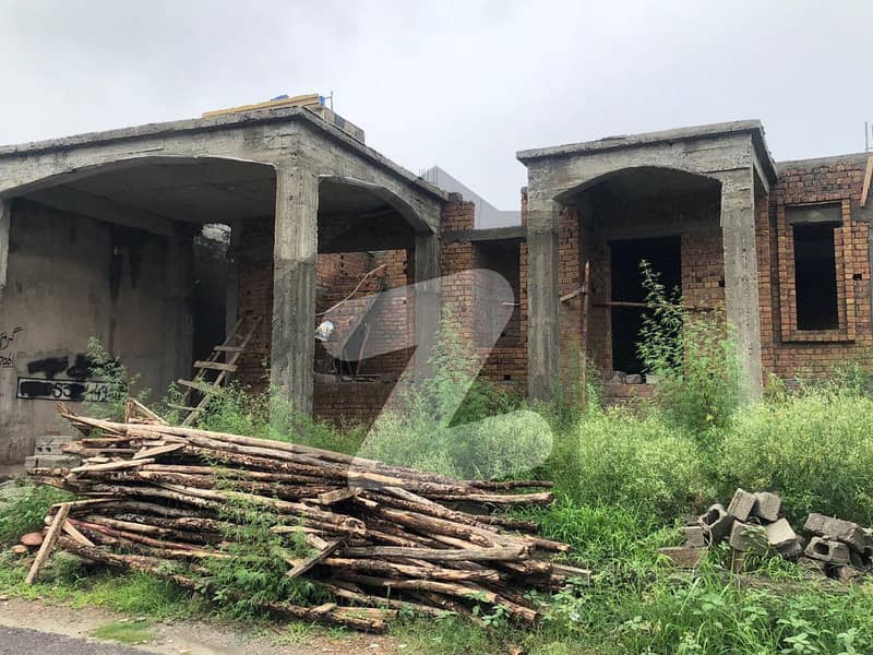 Ground Floor Structure Beautiful House Map. Bani Gala, Islamabad ...