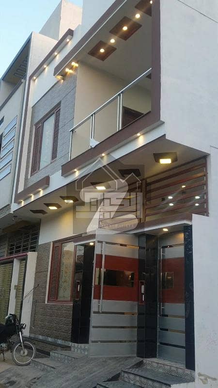 Prime Location Park Facing 120sq Yard Brand New Architecture Design House Saadi Town - Block 7 ...