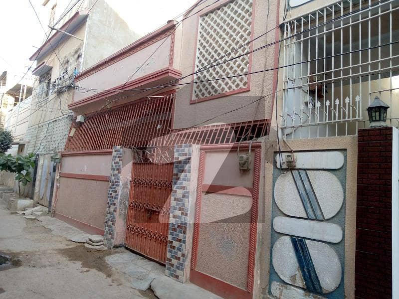 80 yards, West Open, Single Floor RCC house, Sector 5C 3, North Karachi ...