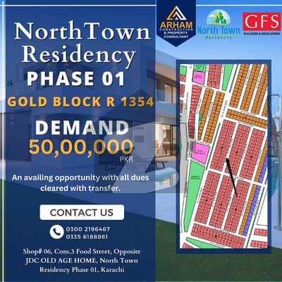 North town residency phase 1 gold block North Nazimabad, Karachi ...