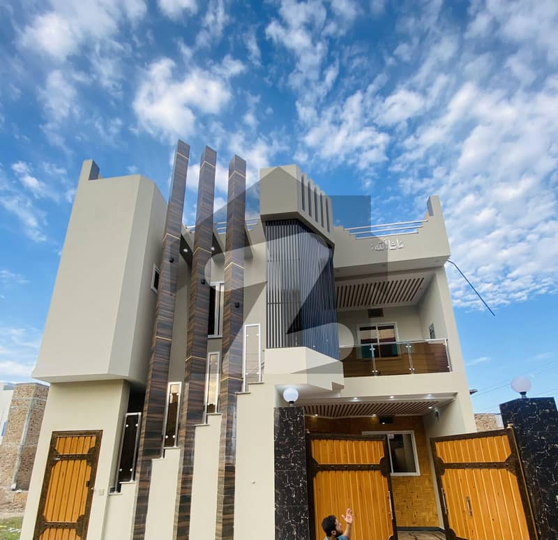 7 Marla Modern & Eye-catchy House For Sale In Sufyan Garden Warsak Road ...