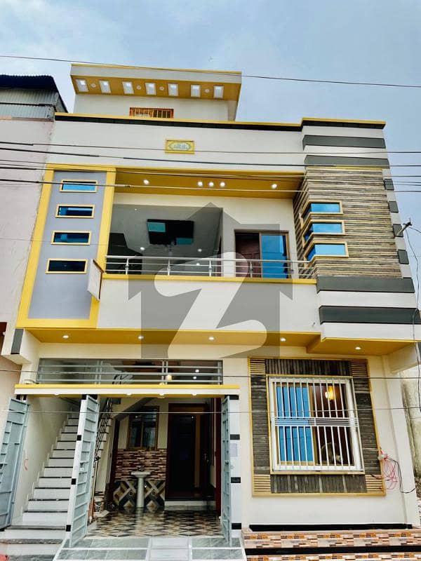 Brand New West Open 120 Sq Yards Double Storey House In Low Budget Saadi Town - Block 4, Saadi ...