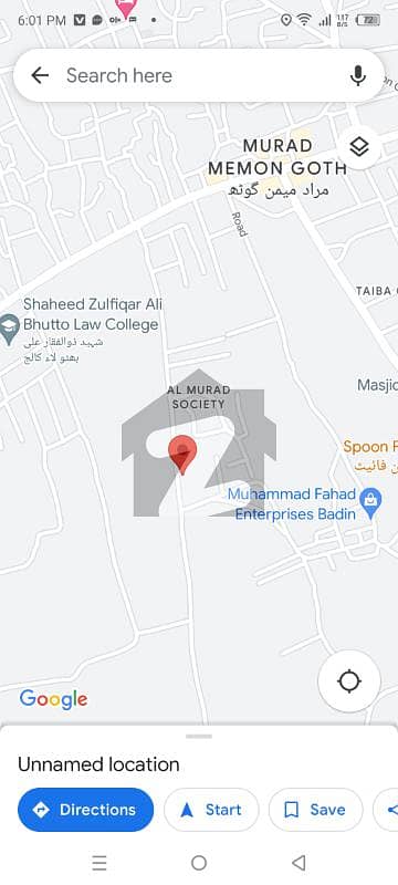 3 Acres Form 7 Land In Between Societies Memon Goth, Gadap Town ...