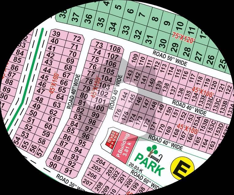 Hot location Plot Sui Gas Society Phase 2 - Block E, Sui Gas Society ...