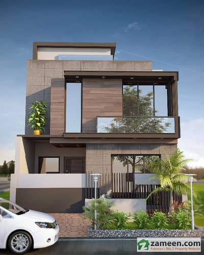 Multi Meadows Villa 5 Marla Double Storey Double Unit Standard House ...