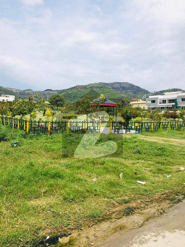 Park Facing Top Class Location Front Open Plot is For Sale E-12/3, E-12 ...