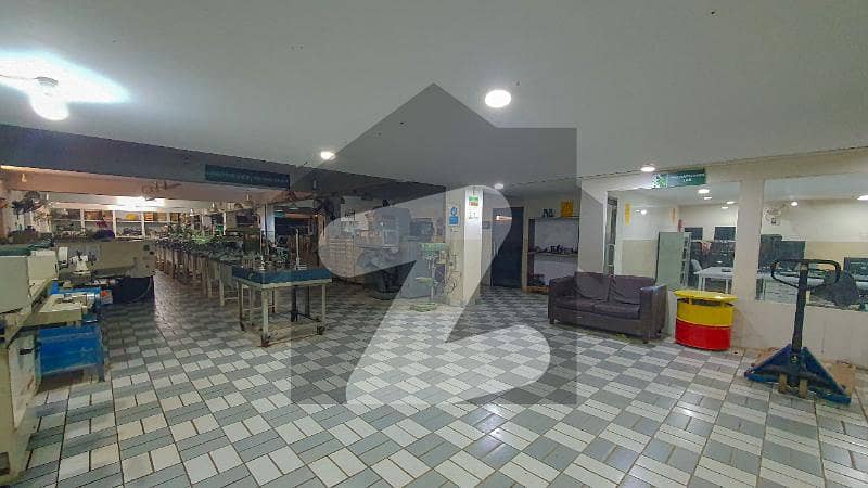 30,000 Sq. Ft Factory Available For Rent at Main Shan Chowrangi ...