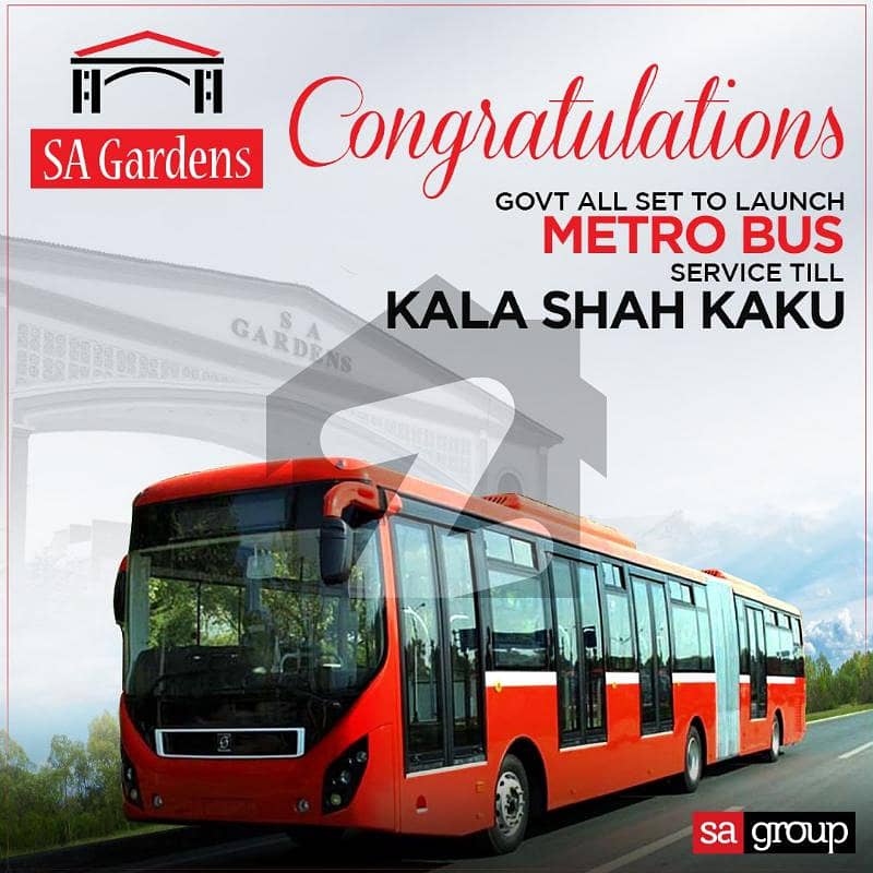 Sher Alam Block SA Garden Phase 2 Lahore. SA Gardens Phase 2, SA ...