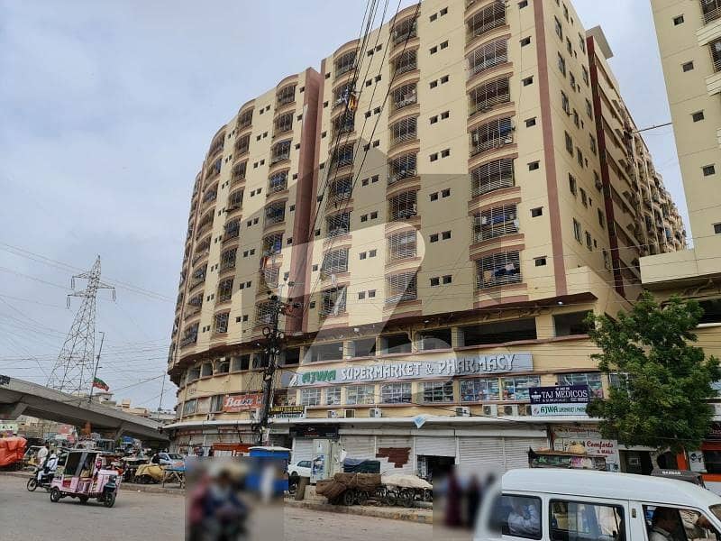 Corner 2 bed lounge apartment in Aman Tower Korangi Crossing Korangi ...