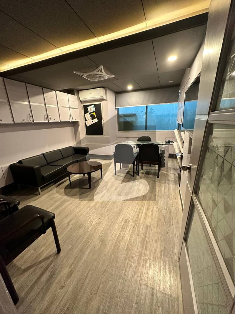 Fully furnished office available on rent Shahra-e-Faisal, Karachi ...
