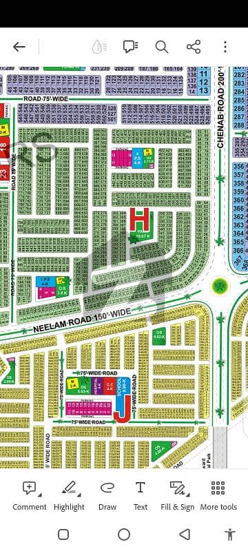 10 Marla Commercial Plot Available on 150 Feet Road LDA City Phase 1 ...