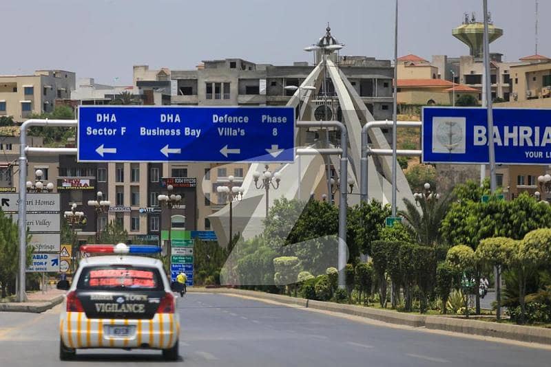 1 Kanal plot in phase 7 Bahria Hills Top Height Location Back open city ...