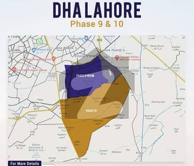 1 Kanal Residential Plot File DHA Lahore Phase 10 Available For Sale in ...