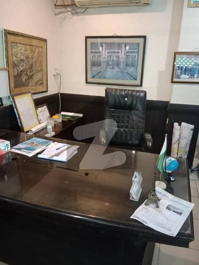Dha Phase 1 Block K Prime Location Pay Executive Office With 2 Tables ...