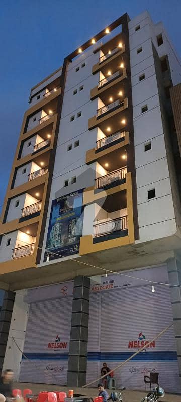 Saad Icon Tower New Luxury Flats On Finishing University Road, Karachi ...