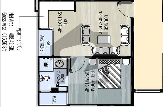 RM Tower, The First Residential Building to be of Bahria Enclave 2 Ph2 ...