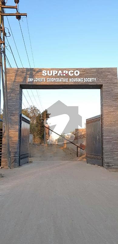 Prime Corner 140 Sq. Yd West open Plot in SUPARCO CHS Suparco ...