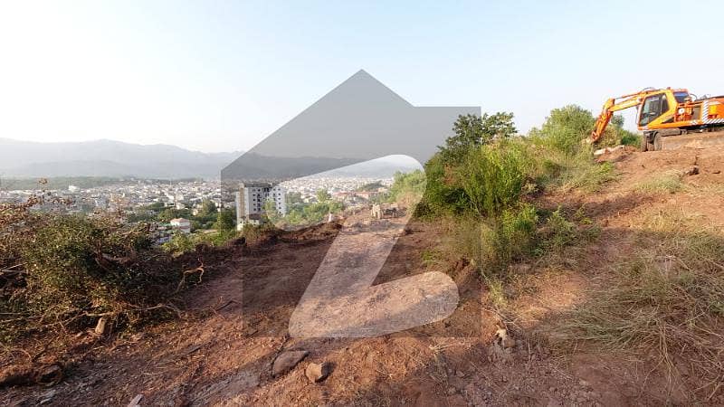 1 kanal plot with rawal dam and Margala hills view Bani Gala, Islamabad ...