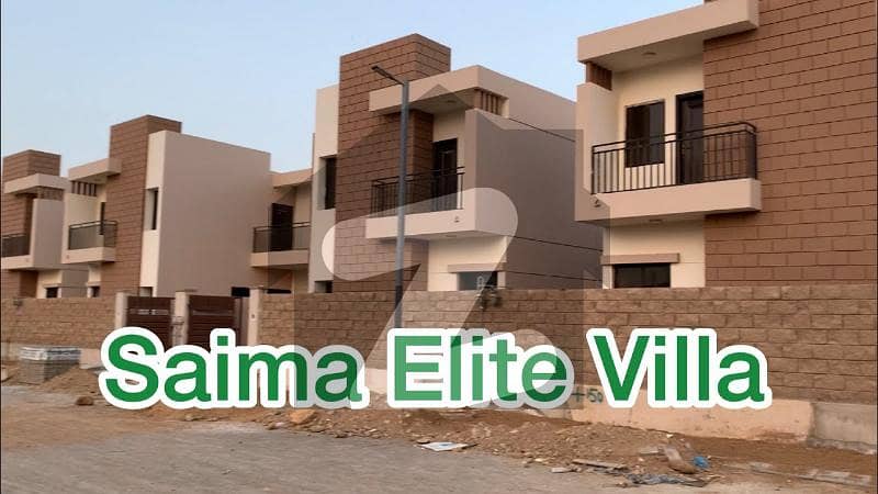 Brand New House by Saima Builders in Elite Villas project Saima Elite Villas, Malir, Karachi ...