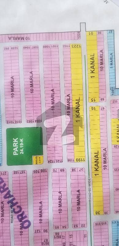 Hot location plot Paragon City, Lahore ID47585447 - Zameen.com