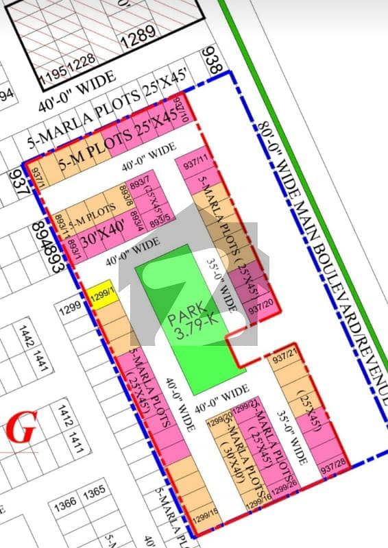5 Marla Plot In G Block For Sale In Bahria Orchard Lahore Low Cost ...