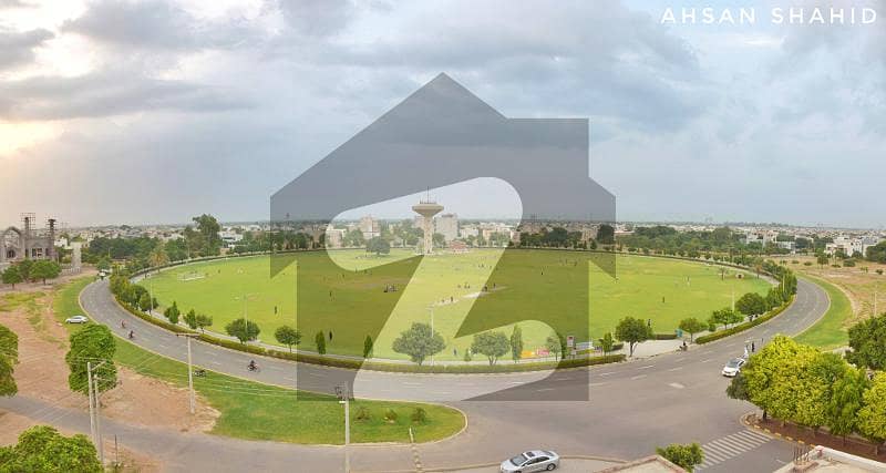 10 Marla Park Facing Plot In Block E WAPDA City Faisalabad Wapda City ...