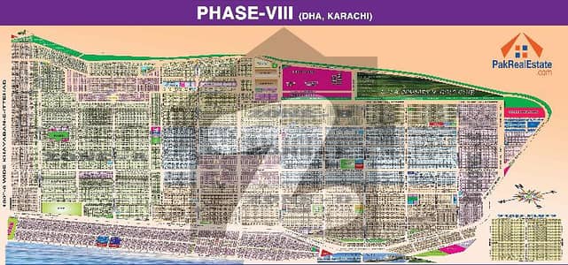 Beach Street Plot For Sale Dha Phase 8 DHA Phase 8, DHA Defence ...
