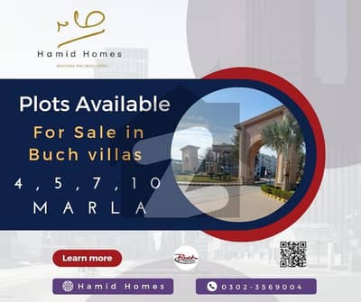 1 Kanal Residential Plot Available For Sale Buch Executive Villas ...
