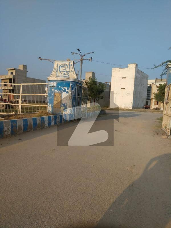 120 Yard On 50 Feet Road Ground Facing Plot In SAADI GARDEN For Sale ...