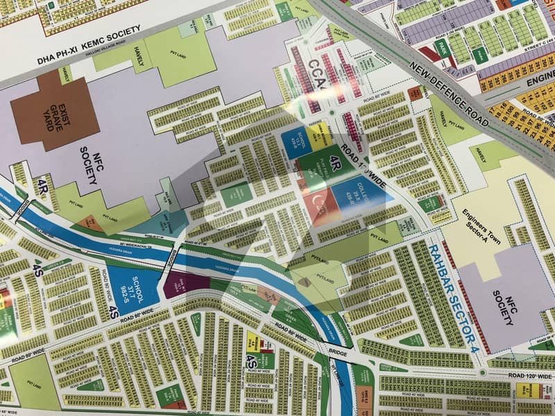 Corner Plot Available For Sale In Sector-4 DHA 11 Rahbar Phase 4, DHA ...