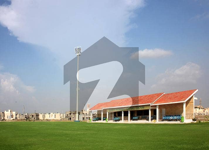 Football Ground Facing Plot of Block C Naya Nazimabad - Block C, Naya ...