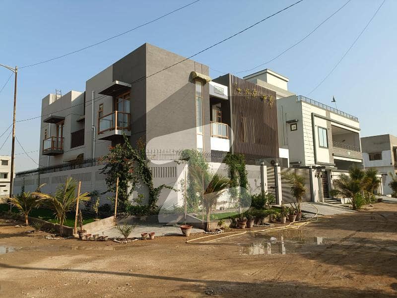 120 Sq Yds 2 Sided Corner Plot In Falaknaz Dreams Memon Goth Malir ...