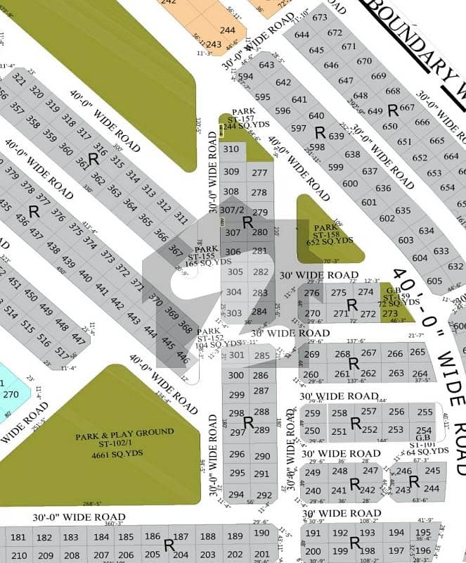 120 Gaz Block C New Inventory plot Naya Nazimabad - Block C, Naya ...