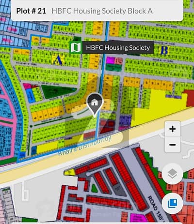 HBFC Society Corner Plot Main 100ft Road HBFC Housing Society - Block A ...