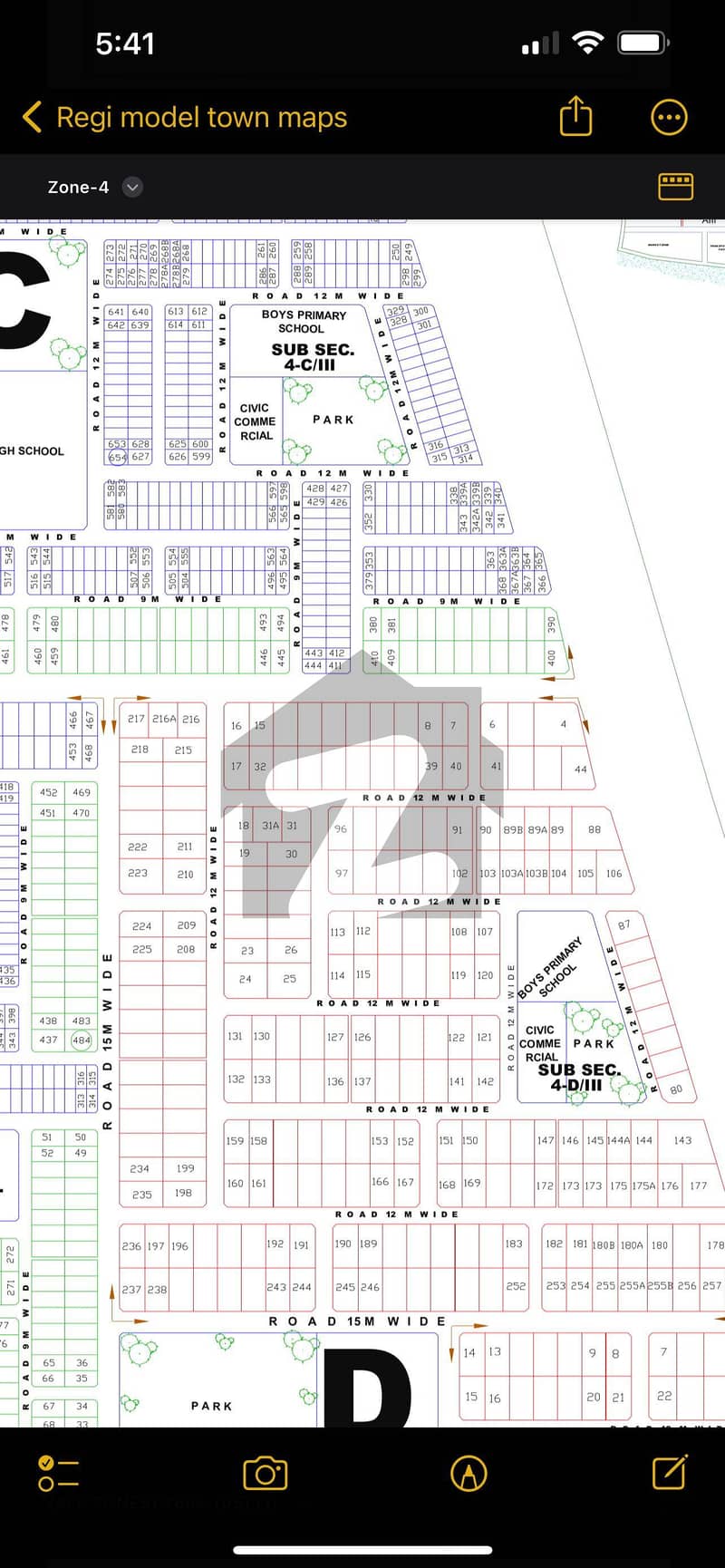 Zone 4 sector D-3 Regi Model Town, Peshawar ID49246912 - Zameen.com