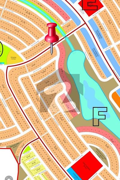 Kanal Plot Located On 60 Feet Wide Road Near Lake, 100% Developed DHA ...